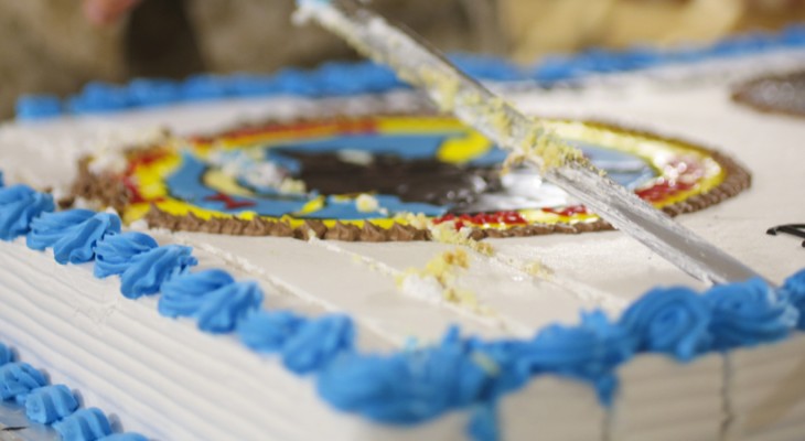 Cake cutting ceremony held at Catholic Church-INP