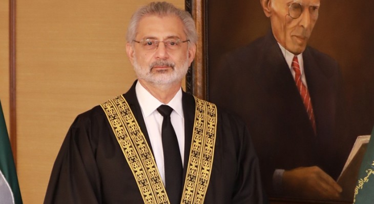 CJP Qazi Faez Isa suggests holding plebiscite in Gilgit Baltistan and Azad Kashmir-INP