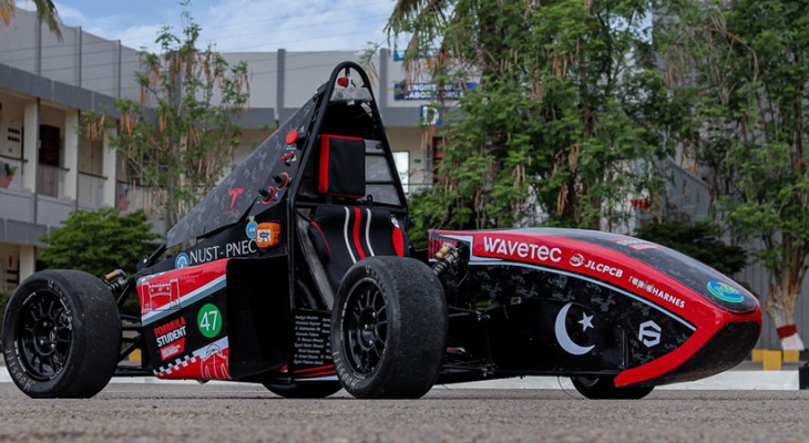 NUST students unveil Pakistan's first hybrid formula car in Karachi-INP