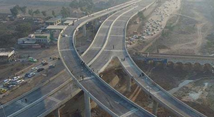 Minister inspects under-construction flyover, service road projects-INP