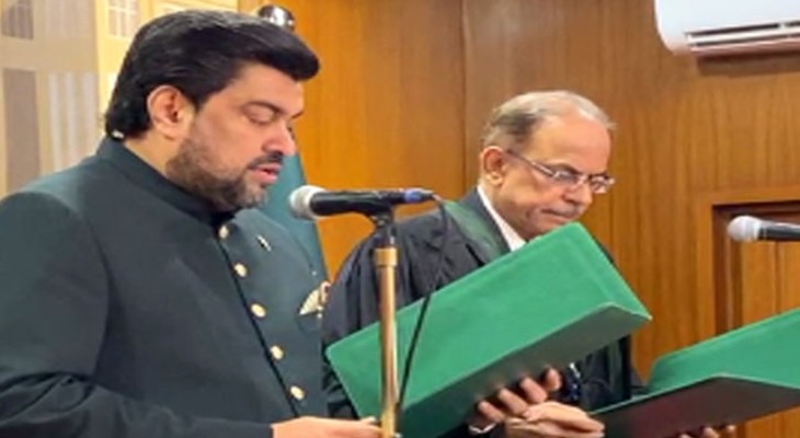 Justice Junaid Ghaffar sworn in as new SHC chief justice-INP